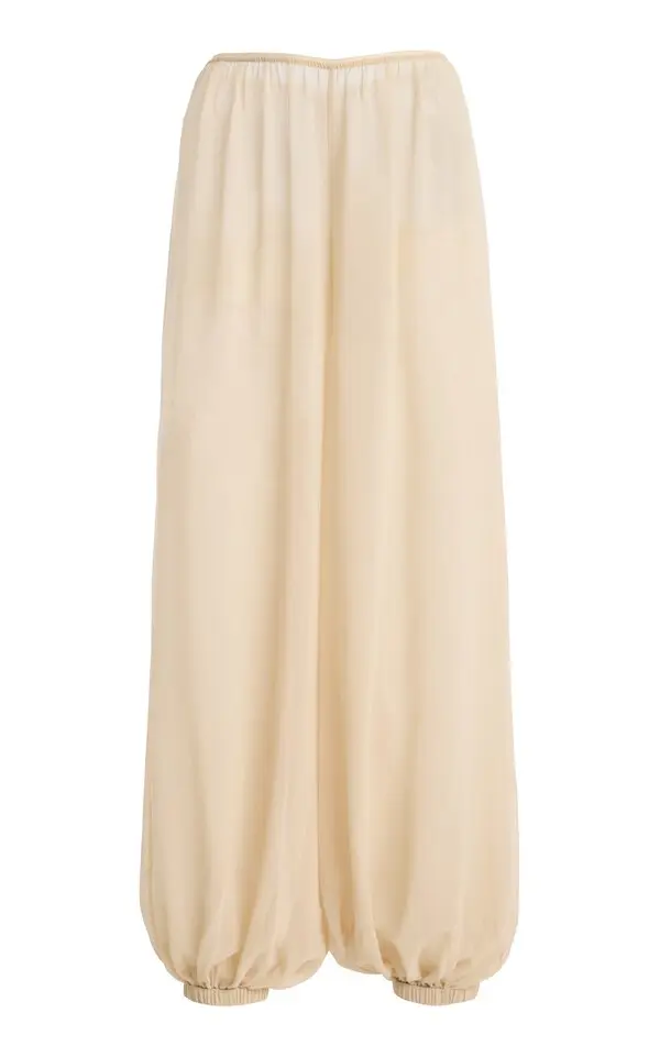 THE FRANKIE SHOP Mio Chiffon Balloon Pants