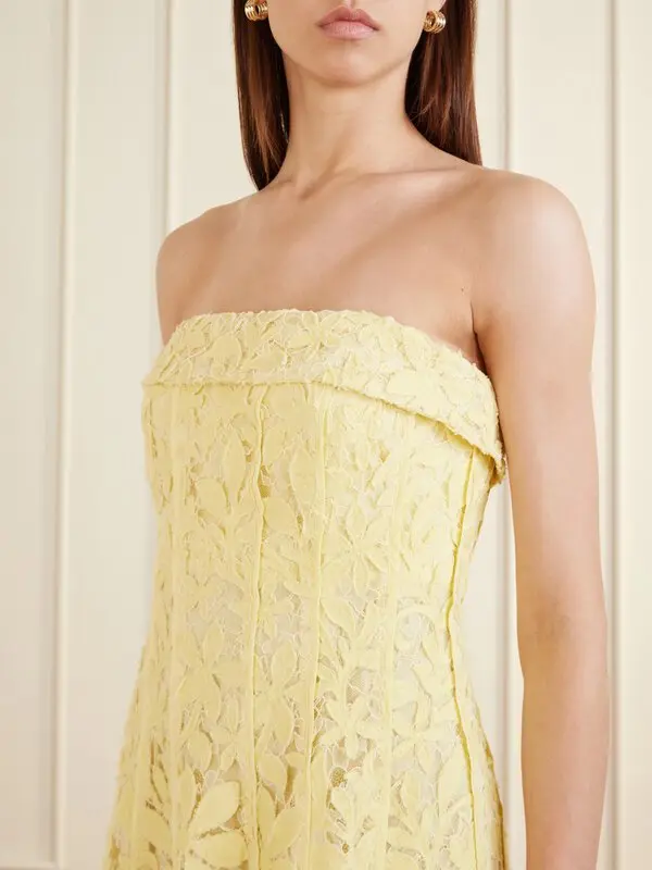 Simkhai Imogen Cotton Lace Midi Dress