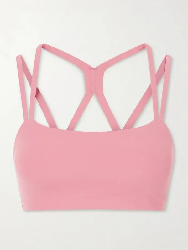 Nike Zenvy Stretch Sports Bra - Pink
