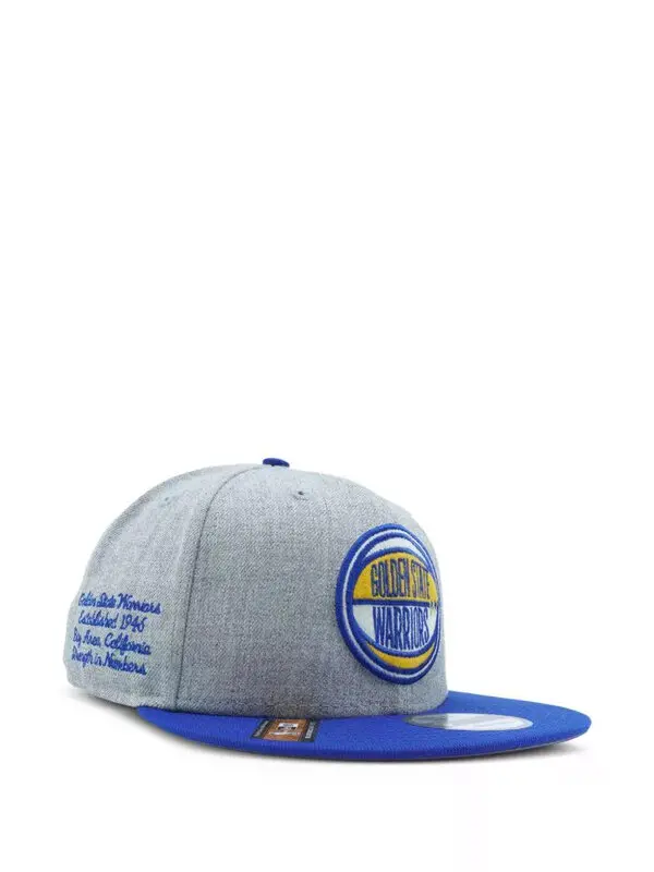 New Era 9fifty Golden State Warriors Snapback Cap - Grey