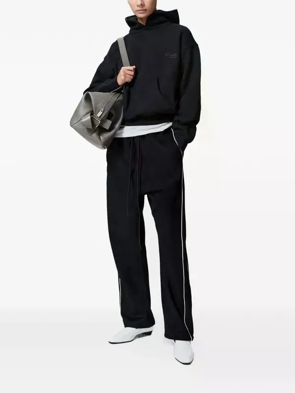 Fear Of God Logo-print Cotton Hoodie - Black