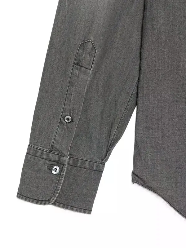 ALESSANDRO GHERARDI Faded Denim Shirt - Grey