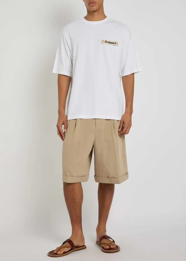 Jacquemus Le T-shirt Plage Cotton-blend T-shirt