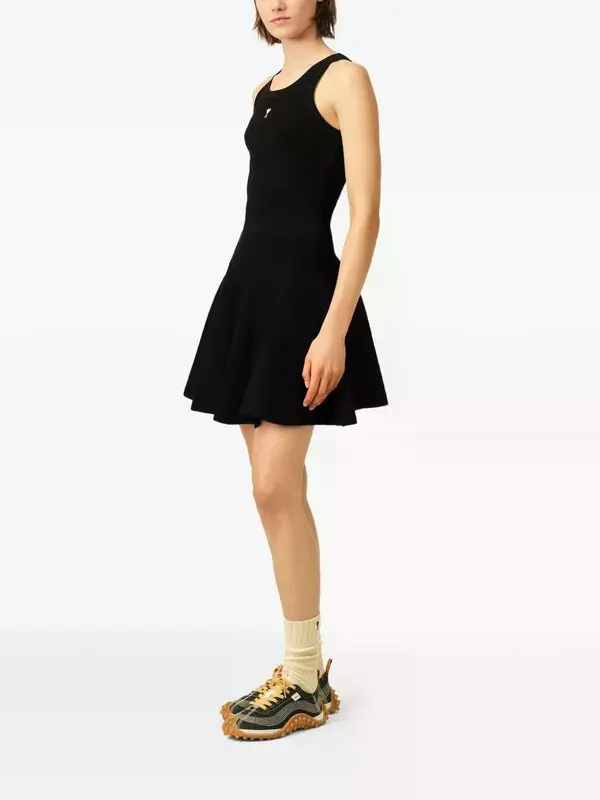 AMI Paris Cotton Godet Skirt