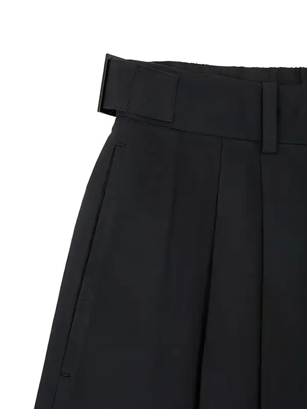 JUUN.J Wide Leg Pleated Shorts