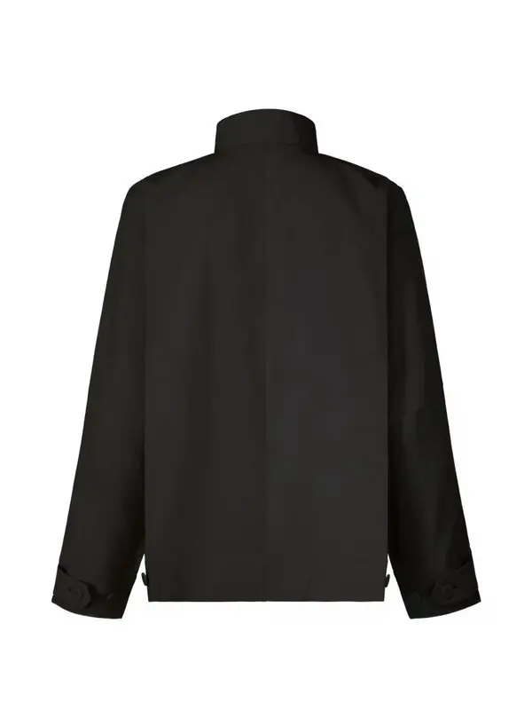 Issey Miyake High-neck Button-cuff Jacket