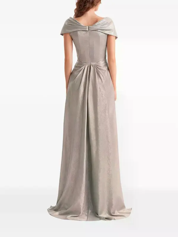 GEMY MAALOUF Draped Sweetheart-neck Dress