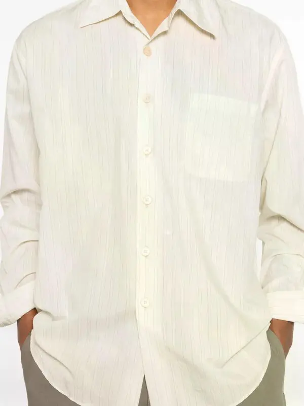 Our Legacy Above Pinstriped Shirt