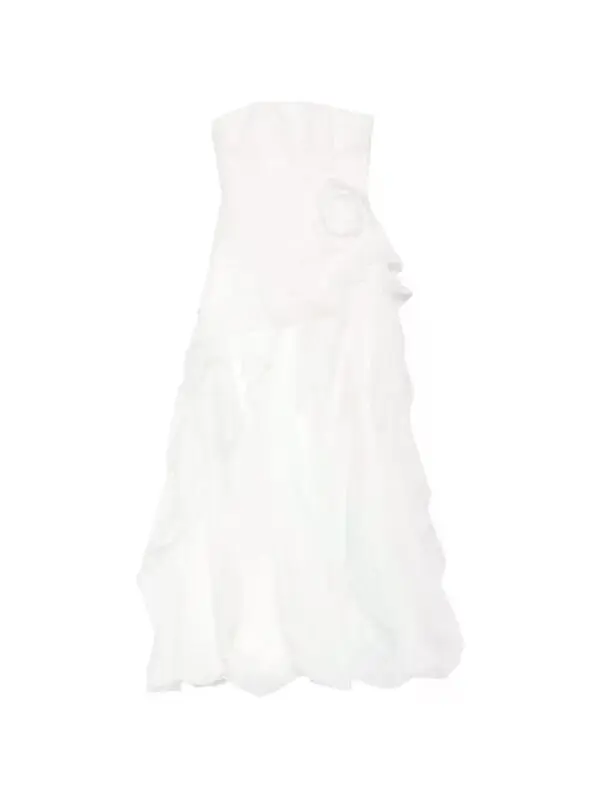 Aje Canyon Ruffled Gown
