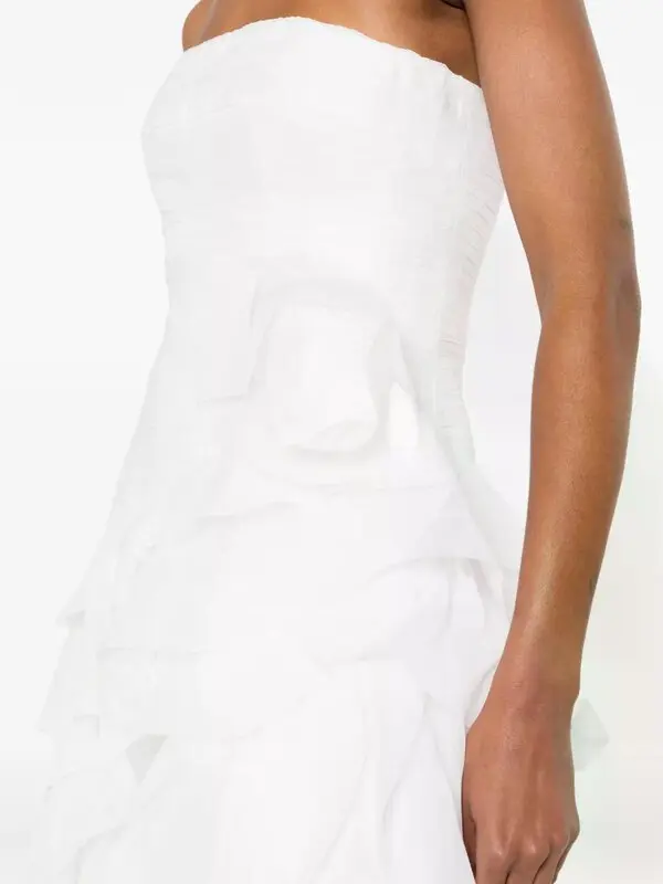 Aje Canyon Ruffled Gown