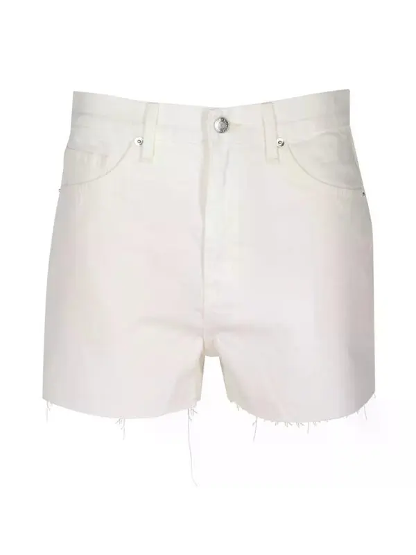 NILI LOTAN Cobain Denim Shorts - Neutrals