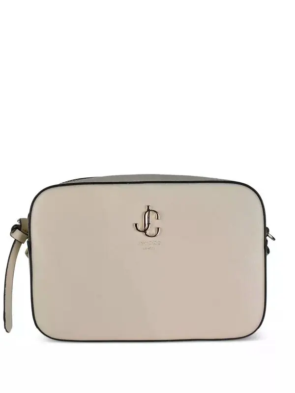JIMMY CHOO Grained Leather Shoulder Bag