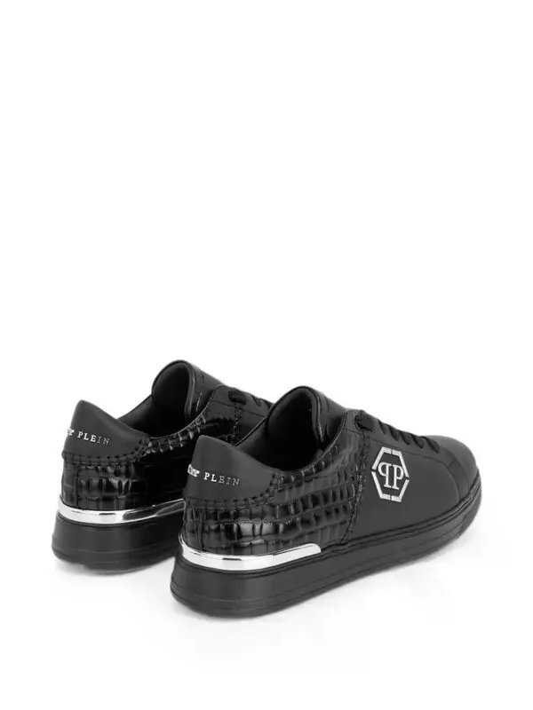 Philipp Plein Icon Cocco Mix Croc-effect Sneakers