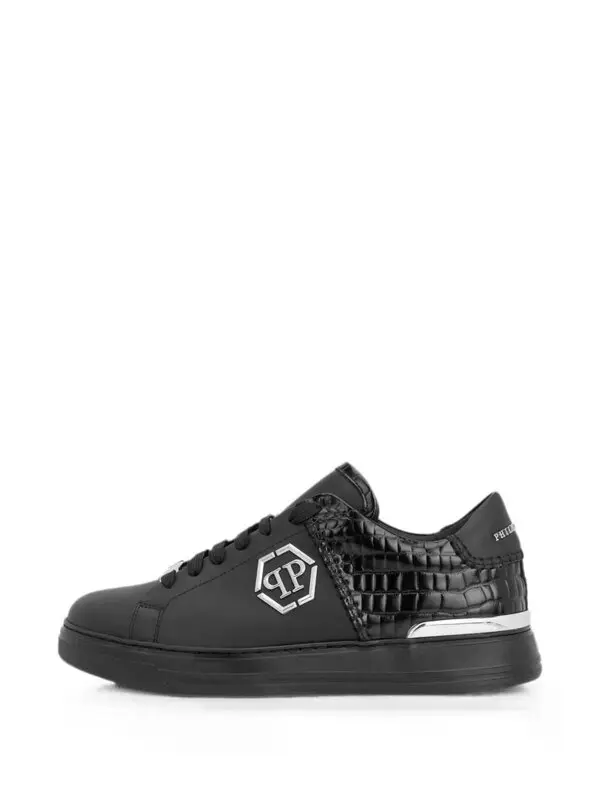Philipp Plein Icon Cocco Mix Croc-effect Sneakers