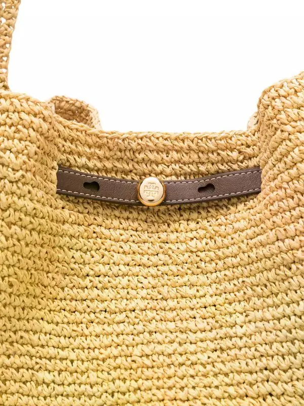 Tory Burch Romy Woven Tote Bag