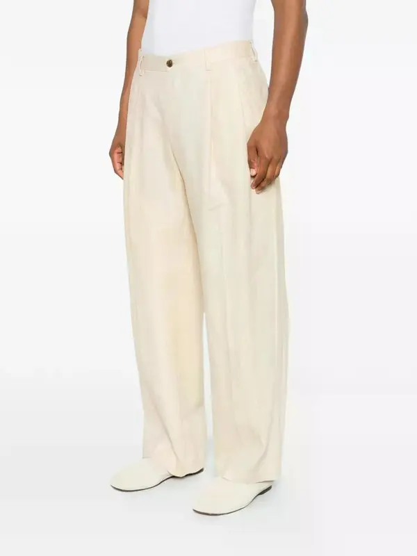 Nn07 Justin Relaxed-fit Pleated Trousers