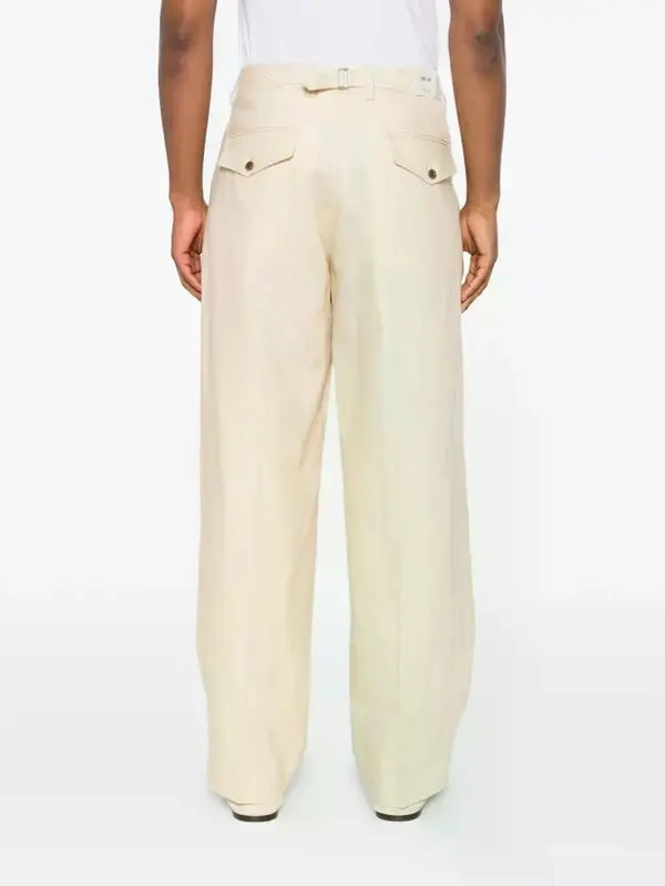 Nn07 Justin Relaxed-fit Pleated Trousers