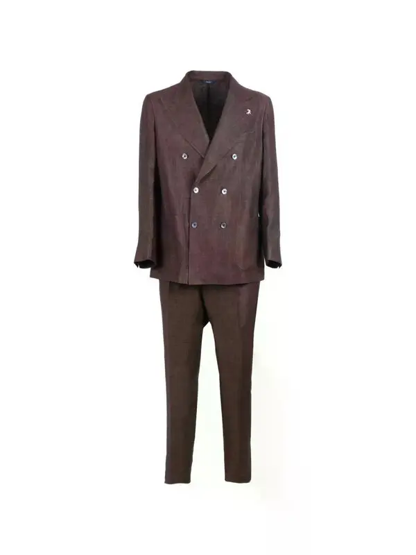 TOMBOLINI Zero Gravity Double-breasted Linen Suit