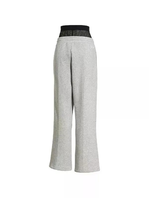 PUMA X Selena Gomez Wide Leg Track Pants With Mesh Panelling