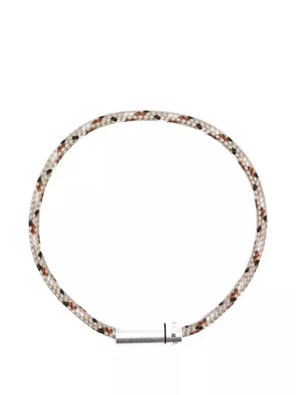 Le Gramme Nato Cable Bracelet - Silver
