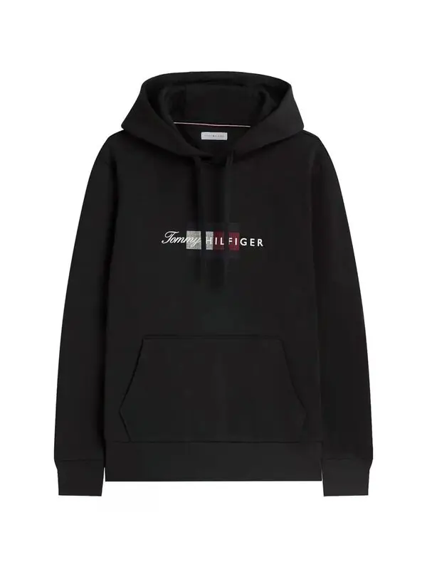 Tommy Hilfiger Logo-print Drawstring Hoodie