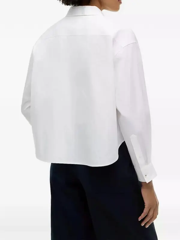 Tommy Hilfiger Logo Embroidered Shirt