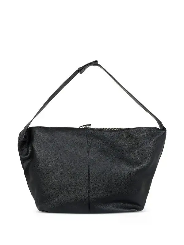 AESTHER EKME Grained Leather Shoulder Bag - Black