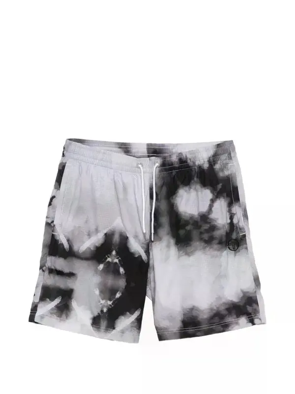 SERGIO TACCHINI Sansevero Tie-dye Ripstop Shorts