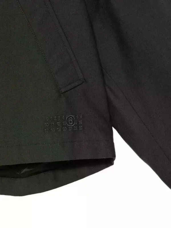 MAISON MARGIELA Embroidered Logo Jacket