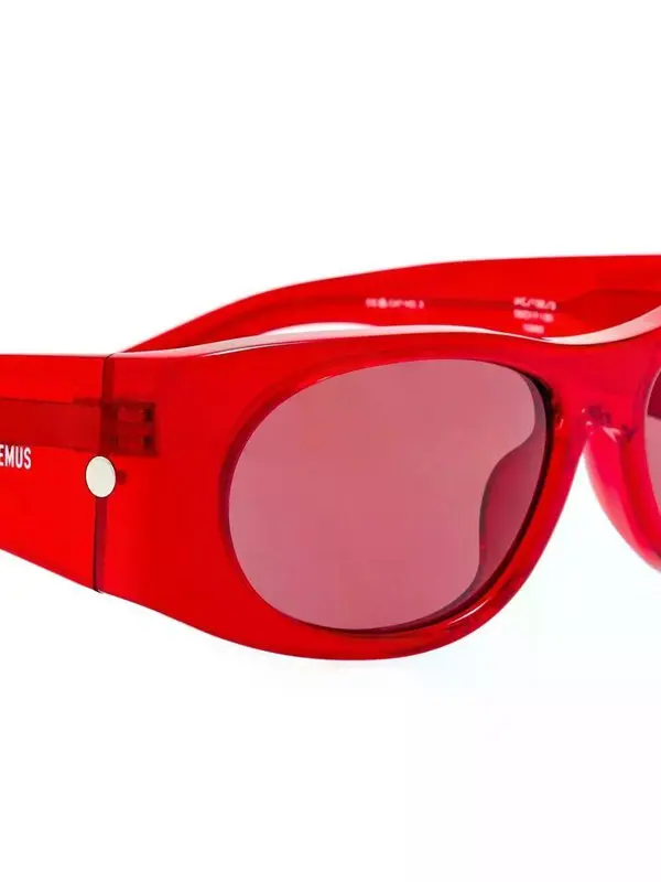 Jacquemus Rectangle Frame Sunglasses