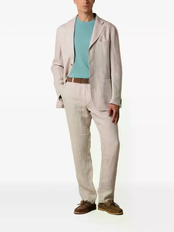 Brooks Brothers Single-breasted Linen Blazer