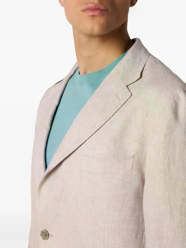 Brooks Brothers Single-breasted Linen Blazer