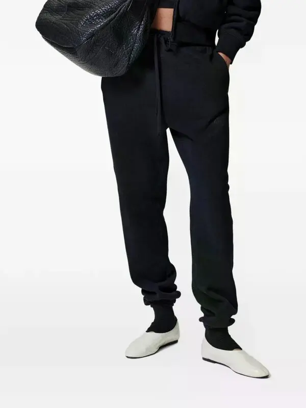 Fear Of God Logo Print Track Pants - Black