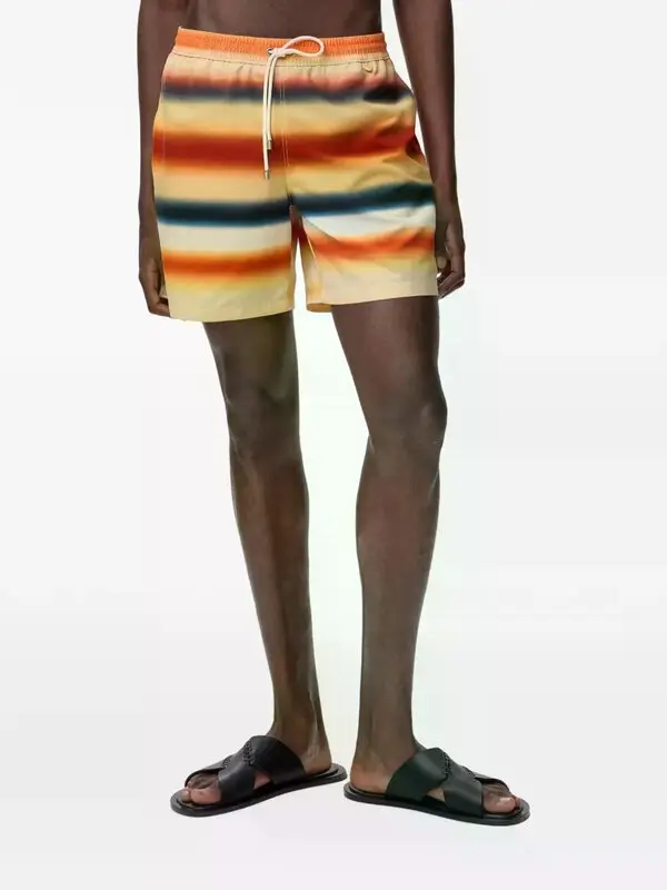 Loewe Striped Swim Shorts