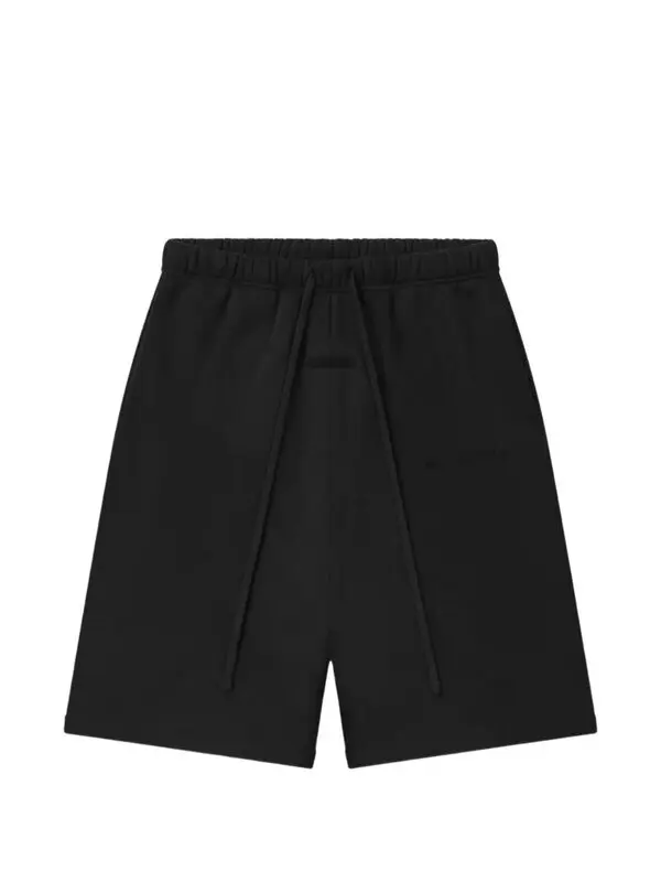 Fear Of God Active Trace Logo-print Drawstring Shorts - Black