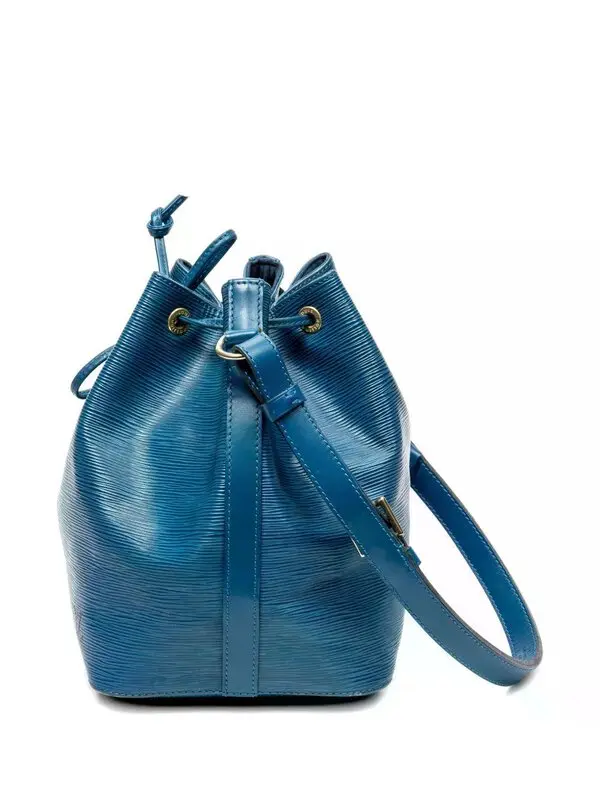 LOUIS VUITTON Epi Leather Noe Pm Bucket Bag - Blue