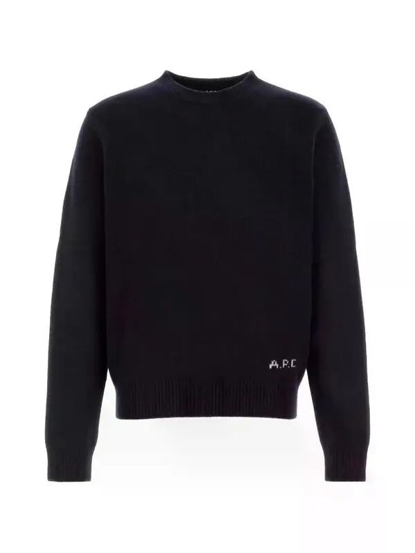 A.p.c. Edmond Logo-embroidered Sweater