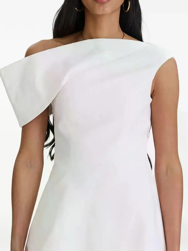 MOOS STUDIO One-shoulder Peplum Top