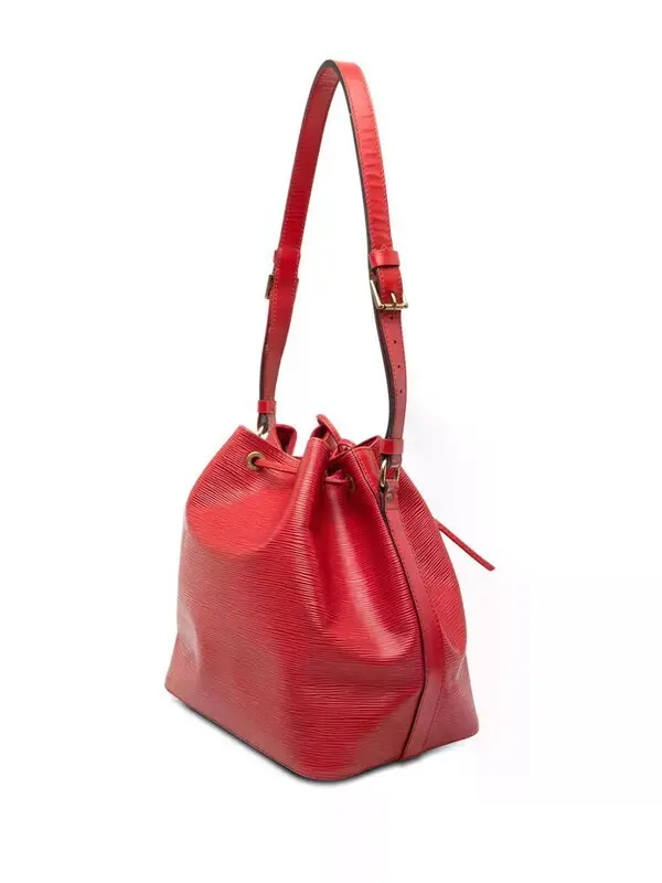 LOUIS VUITTON Epi Petit Noe Bucket Bag - Red