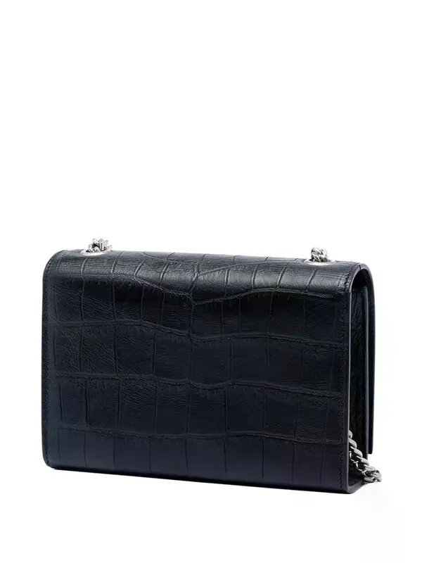 Saint Laurent Small Embossed Kate Tassel Crossbody Bag