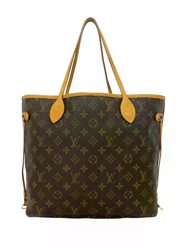 LOUIS VUITTON Monogram Neverfull Mm Tote Bag - Brown