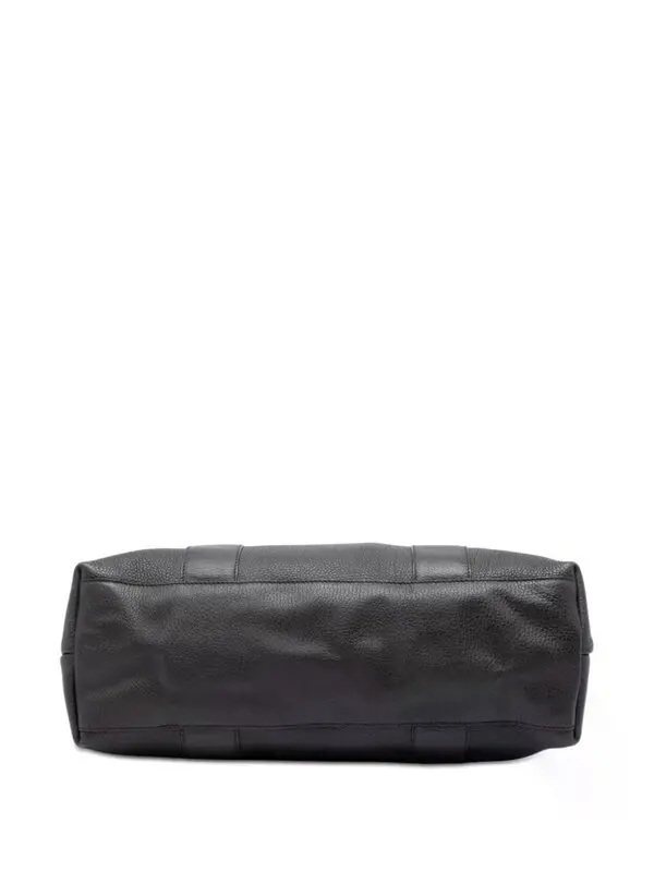 Gucci Calfskin Bamboo Tote Bag