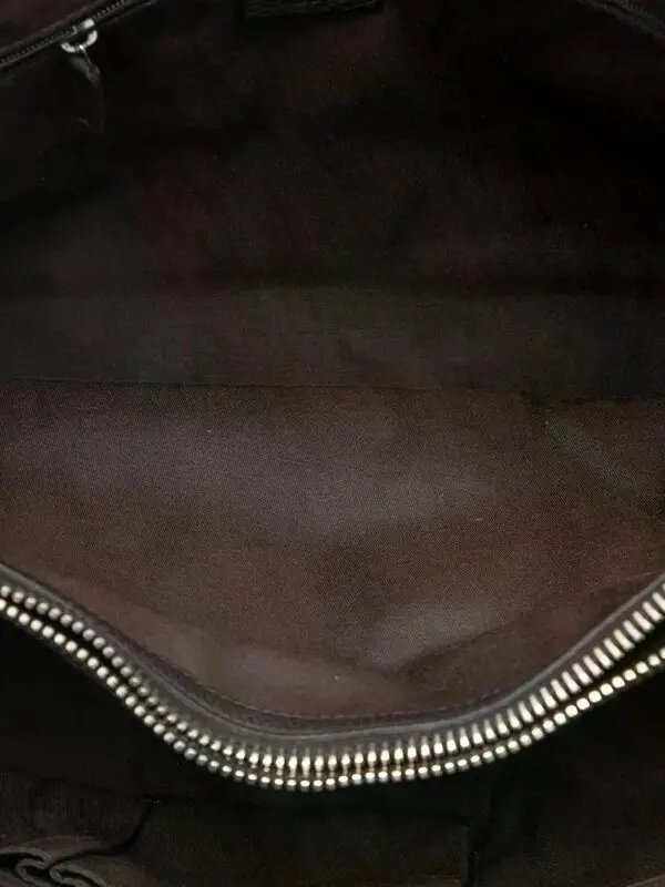 Gucci Calfskin Bamboo Tote Bag