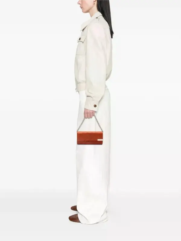 Gucci 2000-2015 Guccissima Dice Wallet On Chain Shoulder Bag
