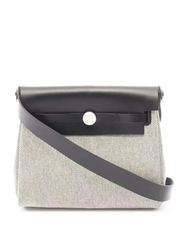 Hermès Herbag Zip 20 Crossbody Bag - Grey