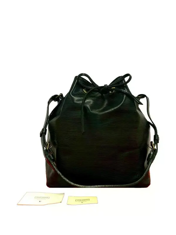 LOUIS VUITTON Epi Petit Noe Bucket Bag - Black