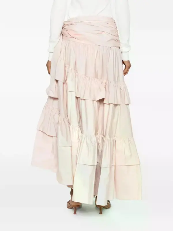 Chloé Ruffled Tiered Maxi Skirt