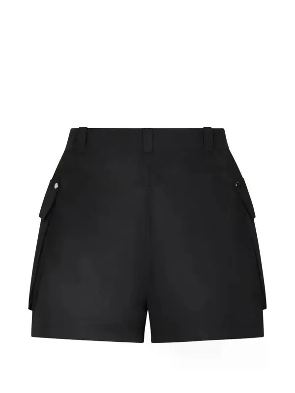 Moose Knuckles Logo Plaque Cargo Shorts