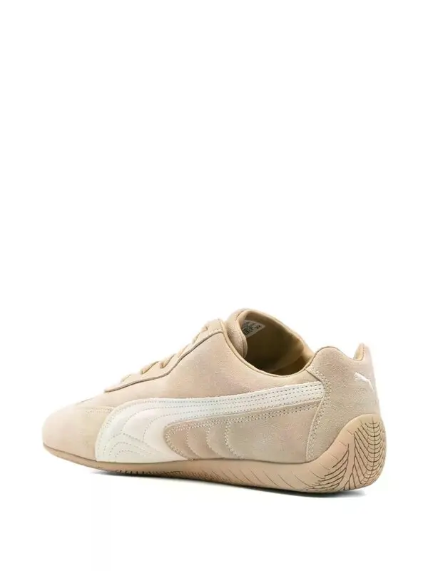 PUMA Speedcat Suede Lace-up Sneakers - Neutrals