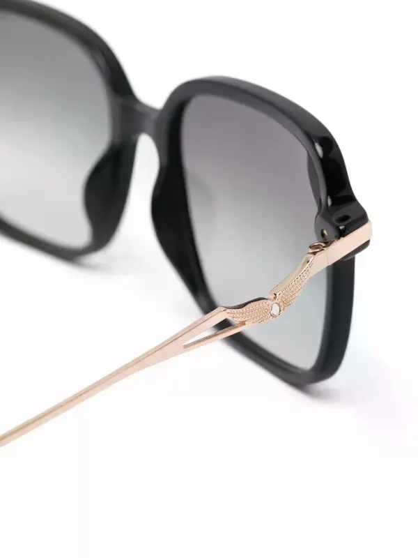 Zadig&Voltaire Square-frame Gradient-lens Sunglasses